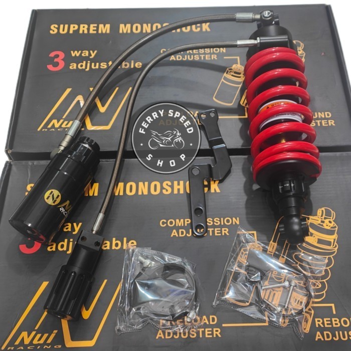 Jual Jual! Mono Shock Nui 2 Tabung Ninja 150 R & Ninja 150 Rr 3 Clik Fungsi Semua | Shopee Indonesia