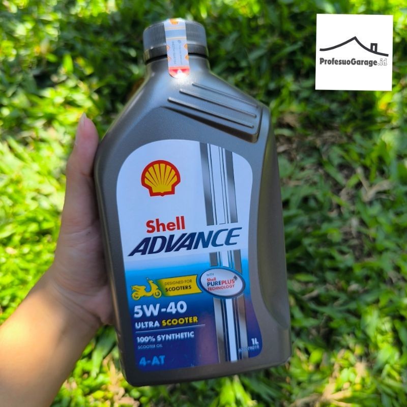 Jual Oli Shell Advance Ultra Scooter 5W 40 1L | Shopee Indonesia