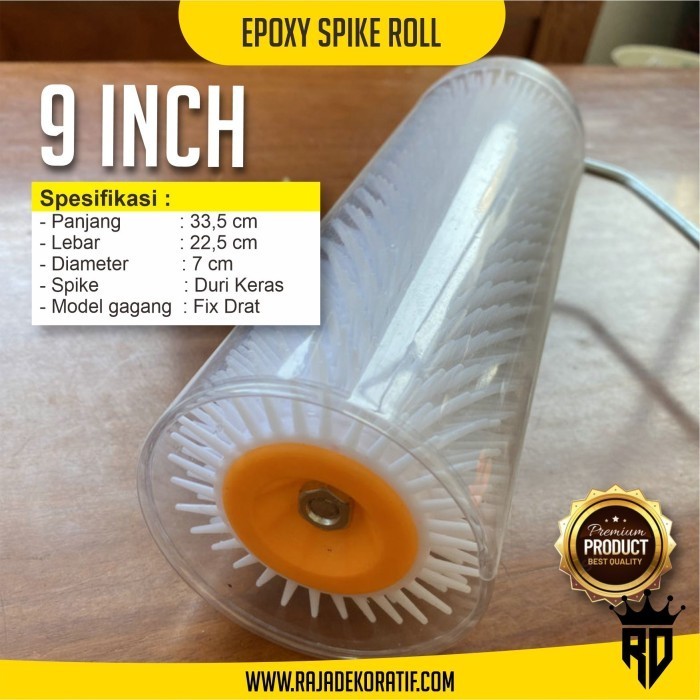 Jual Roll Cat Epoxy Lantai - spike roller epoxy floor 9 Inch K02 ...