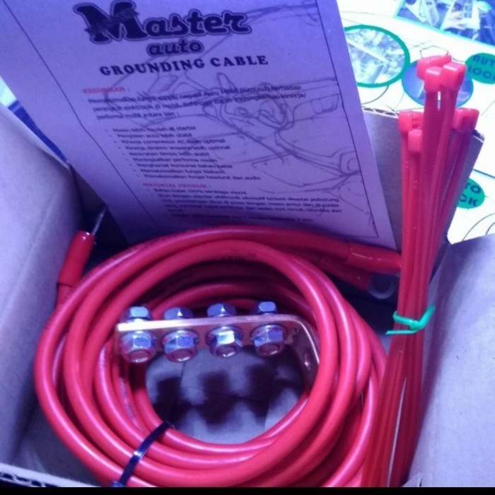 Jual Grounding Cable Master Auto 6Mm 4Titik Header 4Lubang | Shopee ...