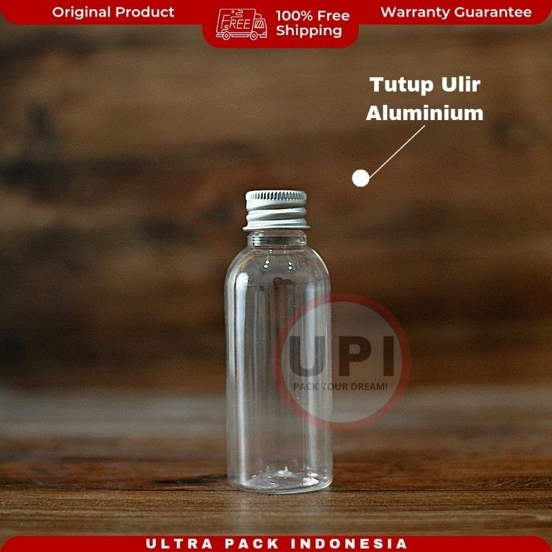 Jual Kemasan Botol Tutup Ulir Food Grade - BOTOL PET BR 50ML CLEAR ...