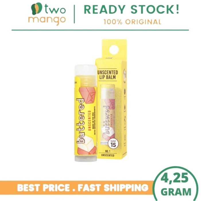 Jual BUTTERED PREMIUM LIP BALM SPF 15 K02 | Shopee Indonesia