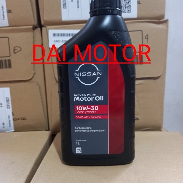 Jual NISSAN GENUINE OIL SN 10W30 (OLI NISSAN DATSUN) | Shopee Indonesia