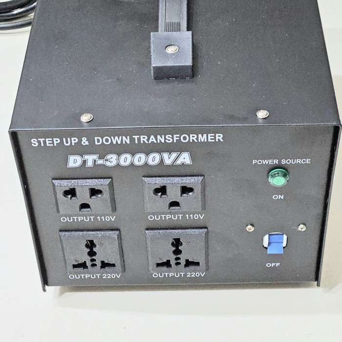 Jual Johsun Dt Series 7500W Step Down & Step Up Transformer Trafo 110V ...