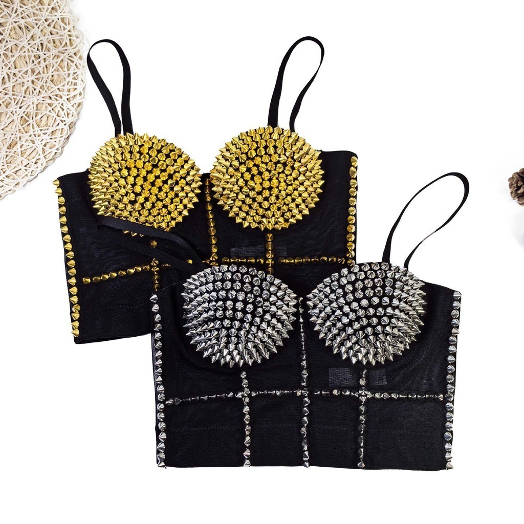 Jual Advanced Design Sense Fishbone Bra Full Cup Tower Top Gold and ...