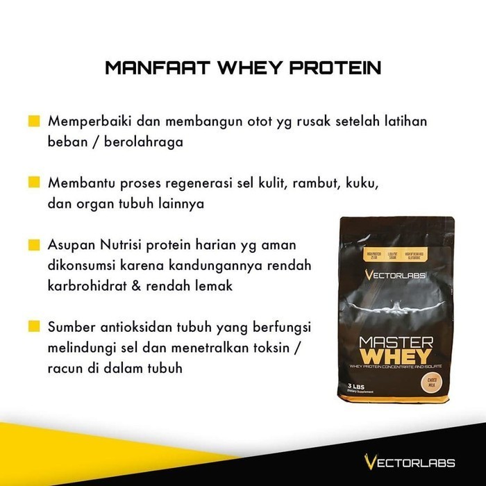 Jual Master Whey 11 Lbs Vectorlabs Protein Vector Labs 11Lbs 10 Lb 10Lbs | Shopee Indonesia