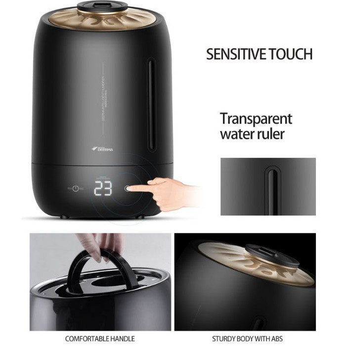 Jual Deerma F600 Air Humidifier Led Ultrasonic Pelembab Udara Uap ...
