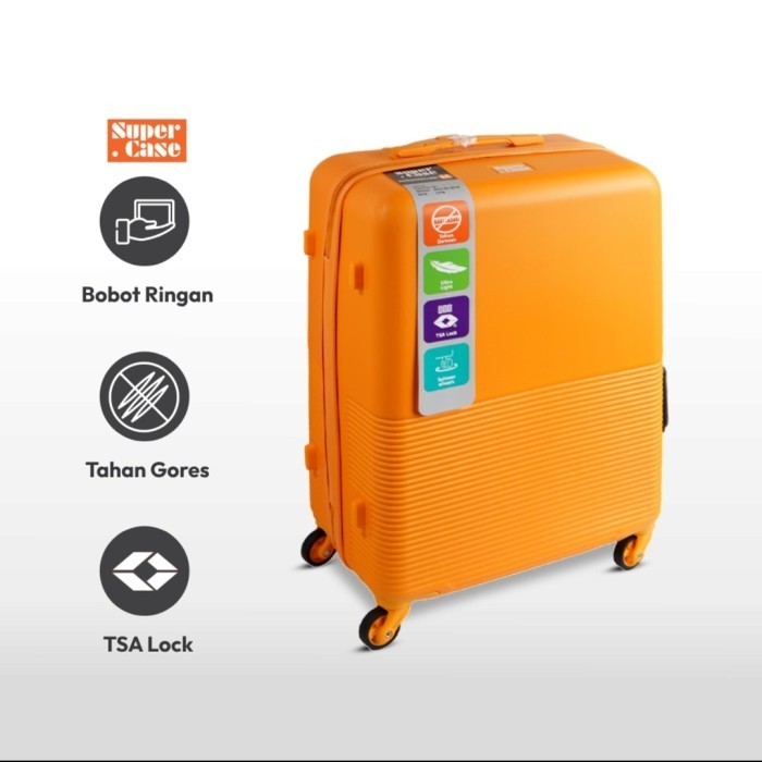 Jual TERUJI Passport 20 Inci Linie Koper 4 Roda - Kuning Original ...