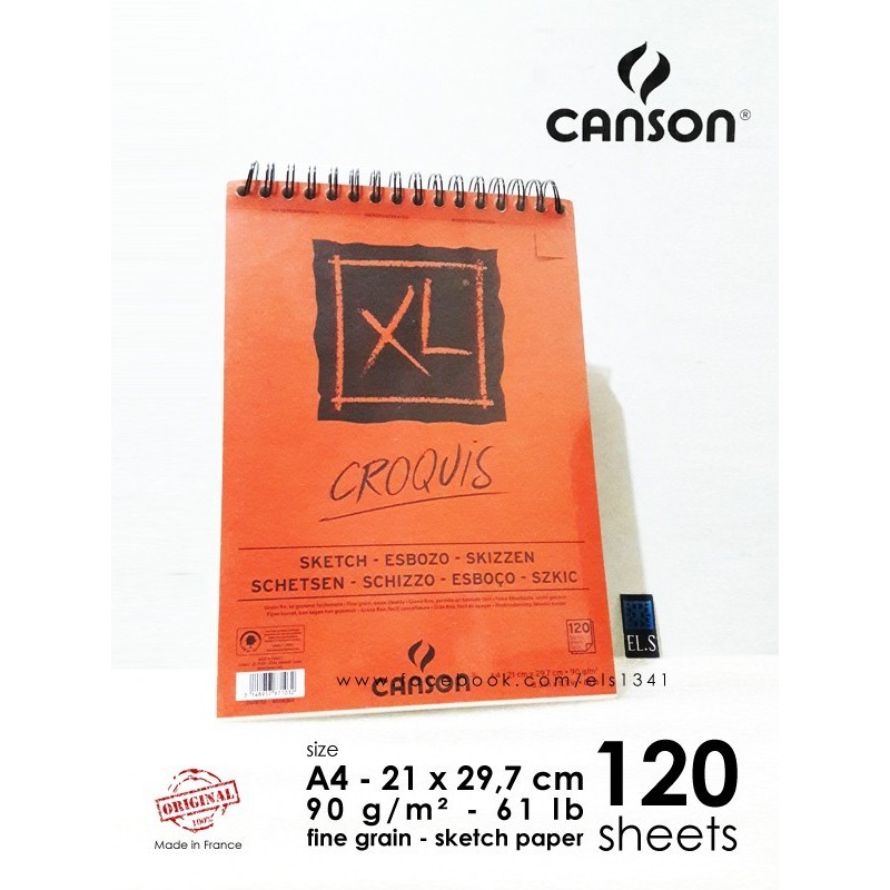 Jual Canson XL Croquis A4 | Shopee Indonesia