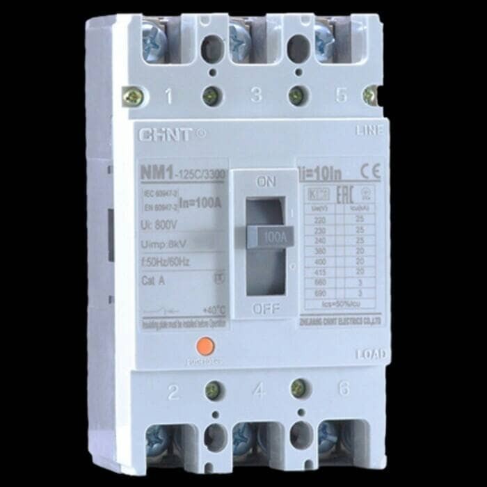 Jual Paling Laris Mccb Chint Nm1-125C / Nfb Breaker ( 80A,100A ,125A ...