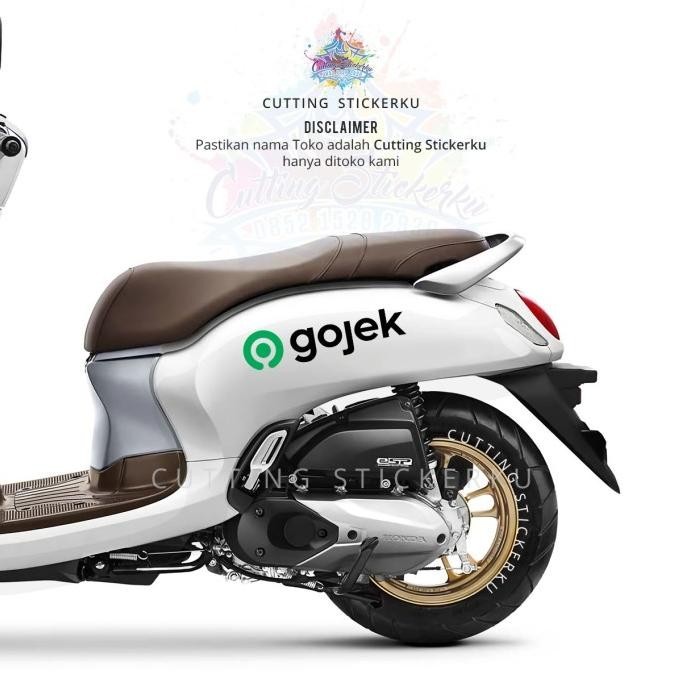 Jual Cutting Stiker Gojek Variasi Motor Mobil Sticker Timbul | Shopee ...