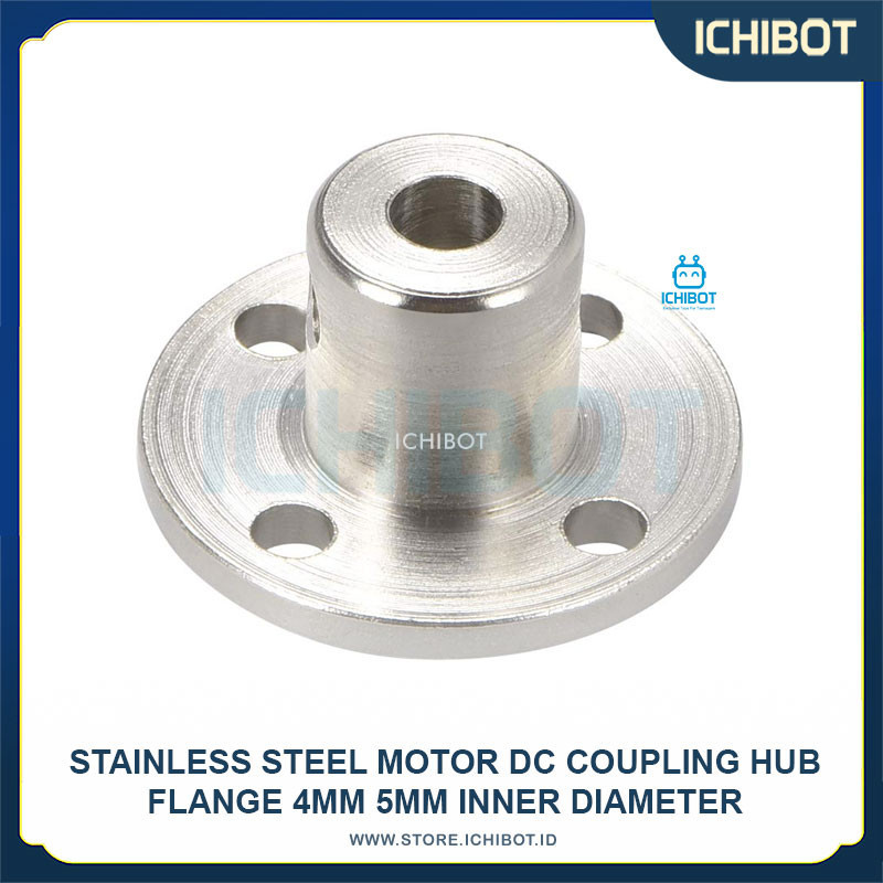 Jual Stainless Steel Motor DC Coupling Hub Flange 4mm 5mm Inner ...