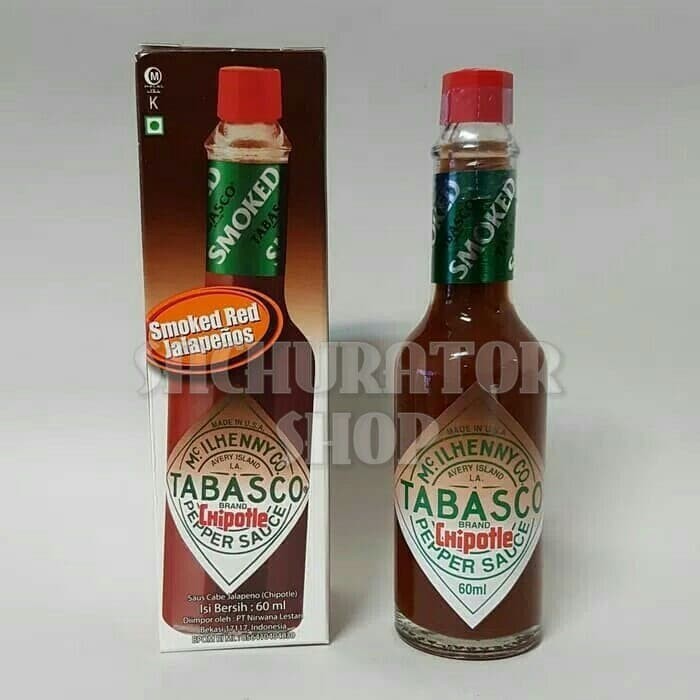 Jual Saus Bumbu Cabai Tabasco D Red Jalao Chipotle Sauce 60 M | Shopee ...