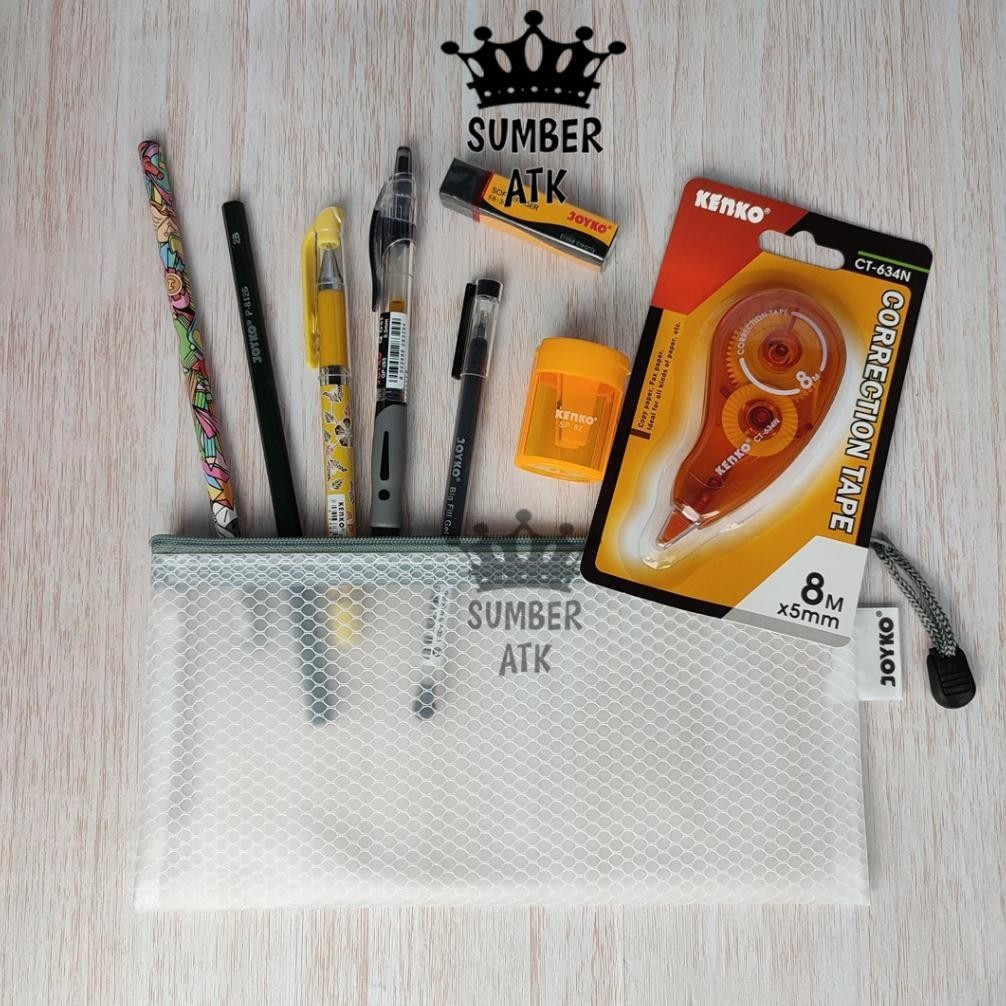 Jual Paket Gel Pen Dan Pensil Atk Set - Sumber Atk (Lagi Viral) | Shopee Indonesia