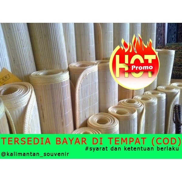 Jual Lampit Rotan Saburina 120X200, Tikar Rotan Kalimantan, Karpet ...