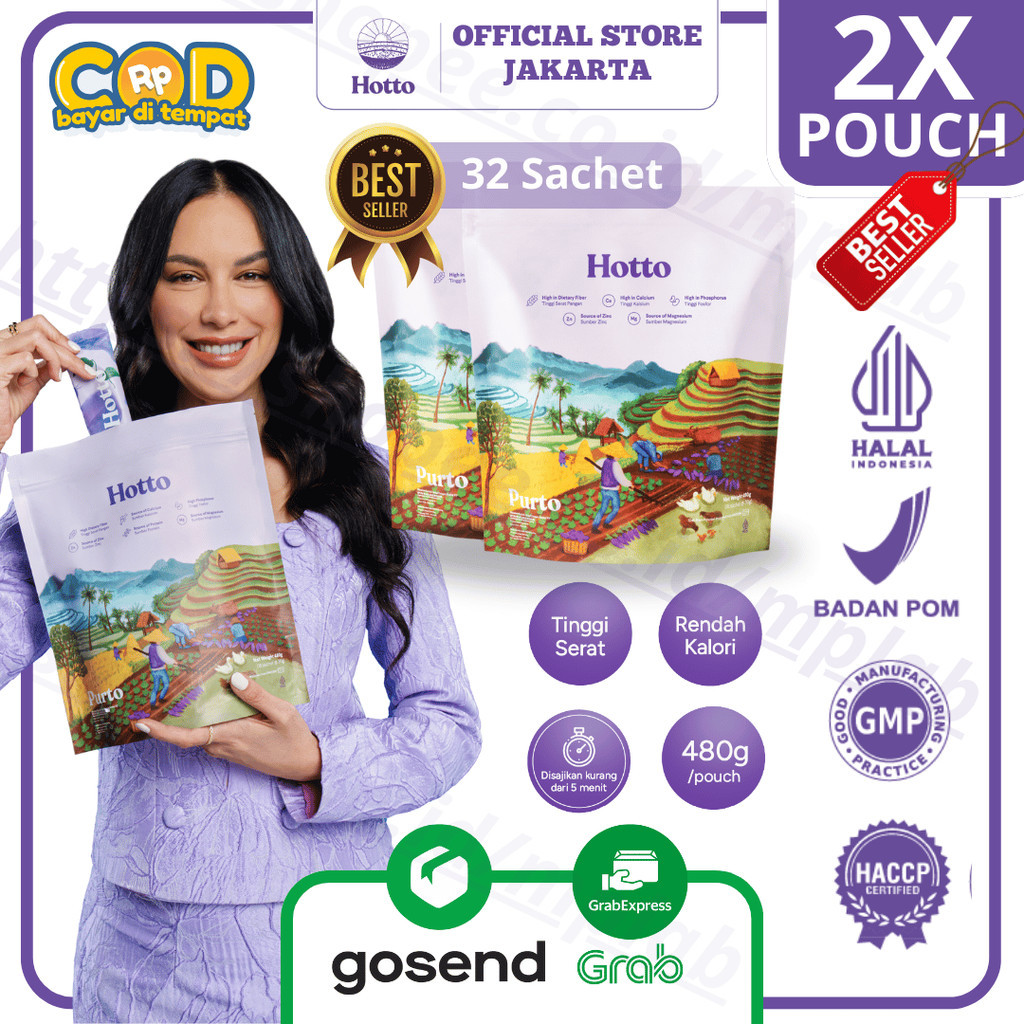 Jual [Paket Bundling] Hotto Purto Official Shop 2 Pouch Minuman ...