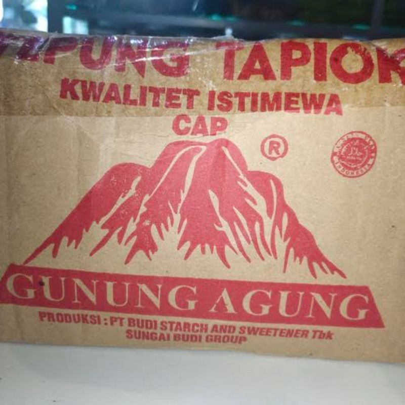 Jual Tapioka gunung agung 500gr per dus isi 20 | Shopee Indonesia