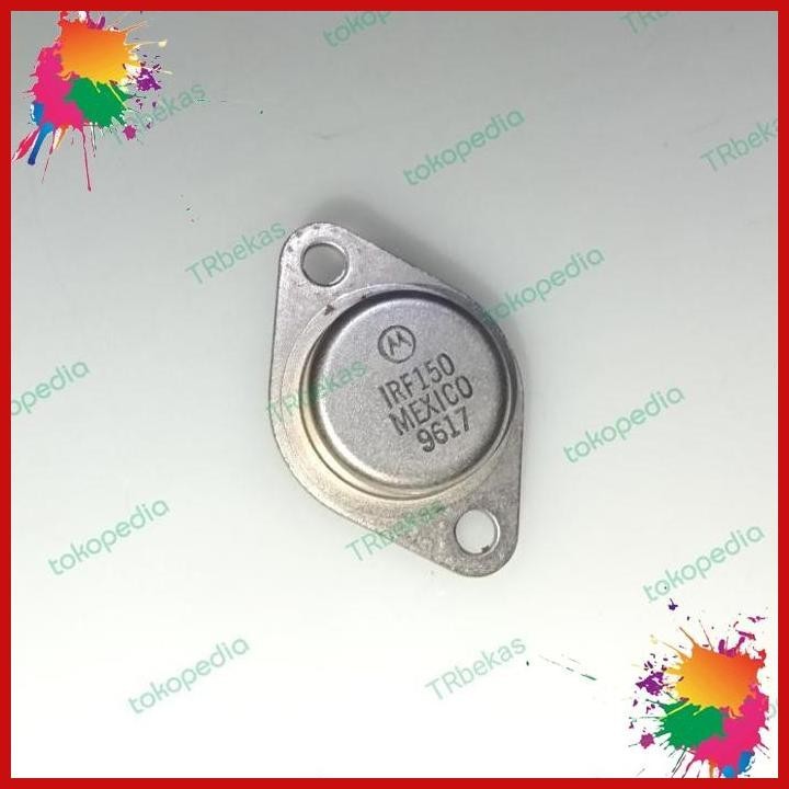 Jual (TRB) MOTOROLA IRF150 TO-3 N-CHANNEL MOSFET JENGKOL 38A 100V ...
