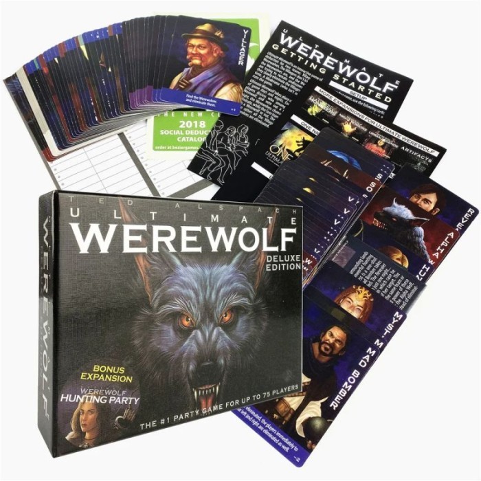 Jual Kartu Werewolf Ultimate Deluxe Edition Board Game Warewolf Card ...
