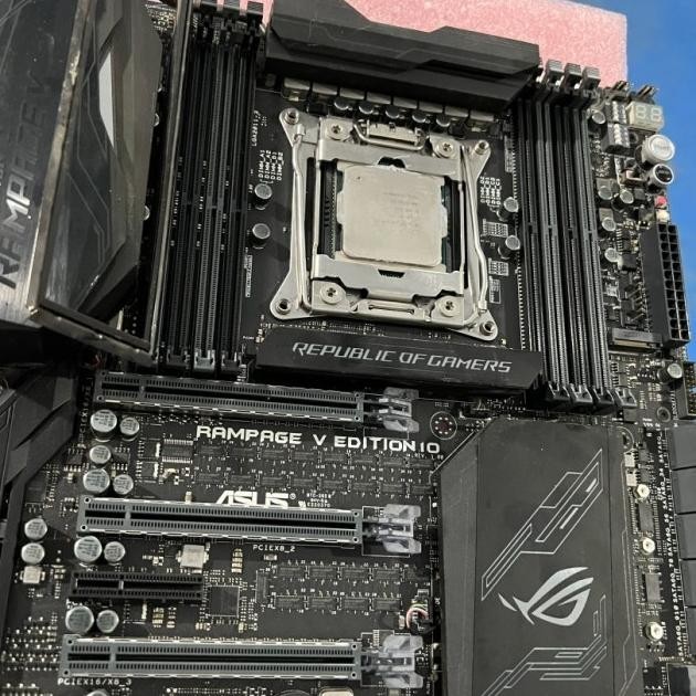 Jual Motherboard Gaming Asus Rog Rampage V Edition 10 Lga 2011-V3 Intel ...