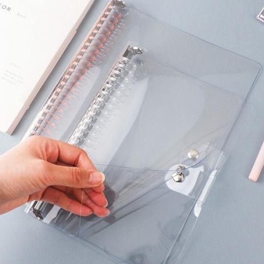 Jual Binder Transparan A5 20 Ring Pvc Clear Cover Binder A5 Transparan ...