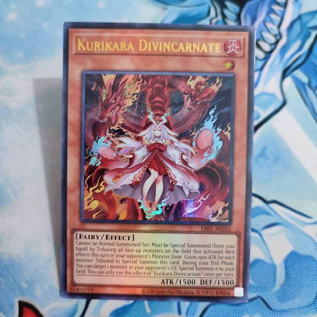 Jual yugioh AE kurikara divincarnate ES01-AE015 UR original | Shopee ...