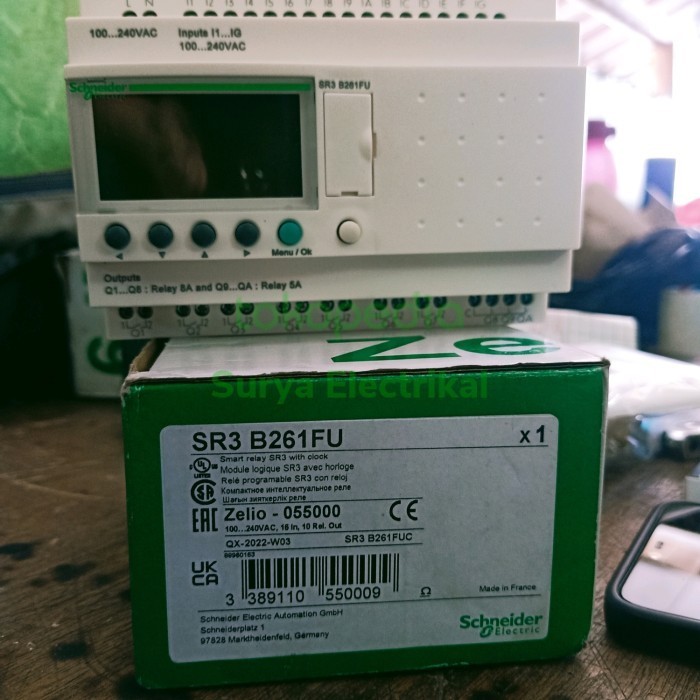 Jual Jual SR3 B261FU Schneider / smart relay Zelio Sr3b261fu 100-240v ... Jual Jual SR3 B261FU Schneider / smart relay Zelio Sr3b261fu 100-240v ...