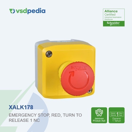 Jual NEW SERIES SCHNEIDER CONTROL STATION EMERGENCY STOP FUNCTION ...