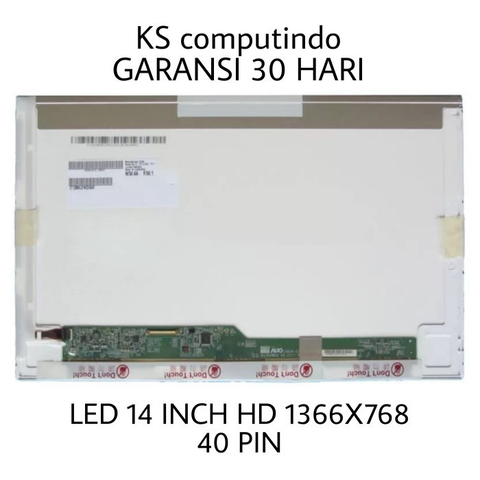 Jual Jual!! LED LCD HP CQ43 430 CQ42 G42 14 INCH 40 PIN TEBAL | Shopee ...