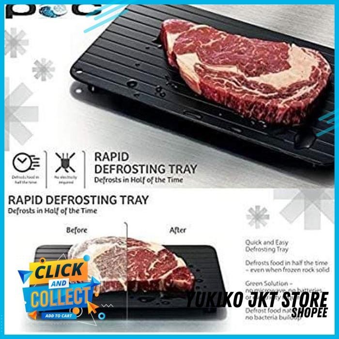 Jual PENCAIR ES DAGING IKAN BEKU FAST MAGIC DEFROSTING TRAY MIRACLE ...