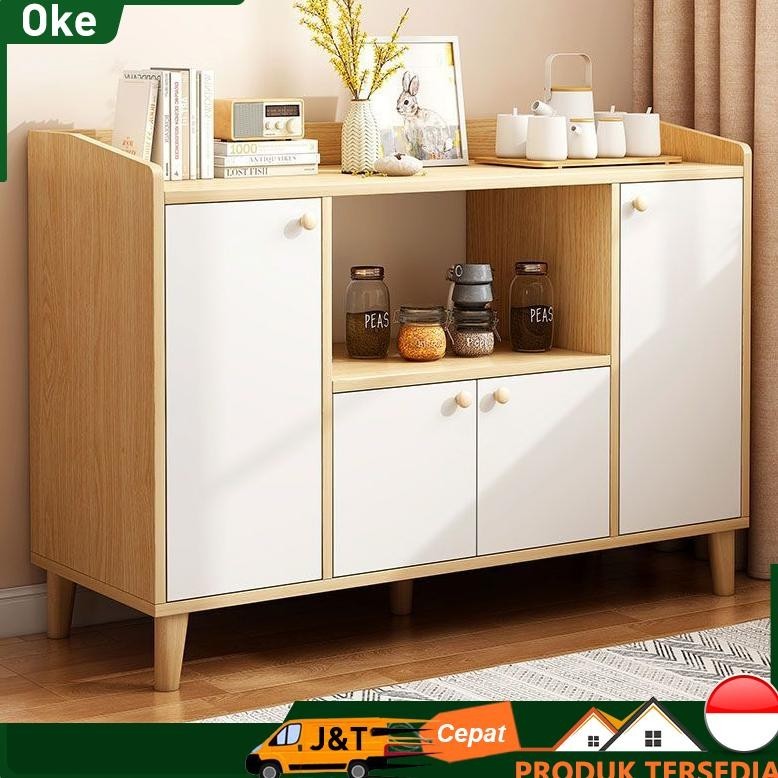Jual Rak Dapur Lemari dapur Bufet Lemari Serbaguna Rak Penyimpanan ...