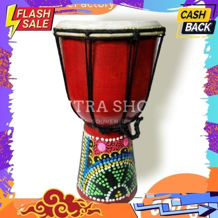 Jual NEW ARRIVAL ALAT MUSIK MAINAN ANAK JIMBE 30CM KENDANG JIMBE ...