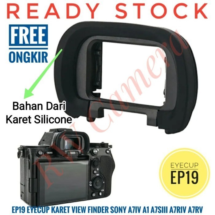 Jual Eyecup EP19 Sony A7IV A7RIV A7RV A7SIII A1 Eye Cup Karet View Finder | Shopee Indonesia