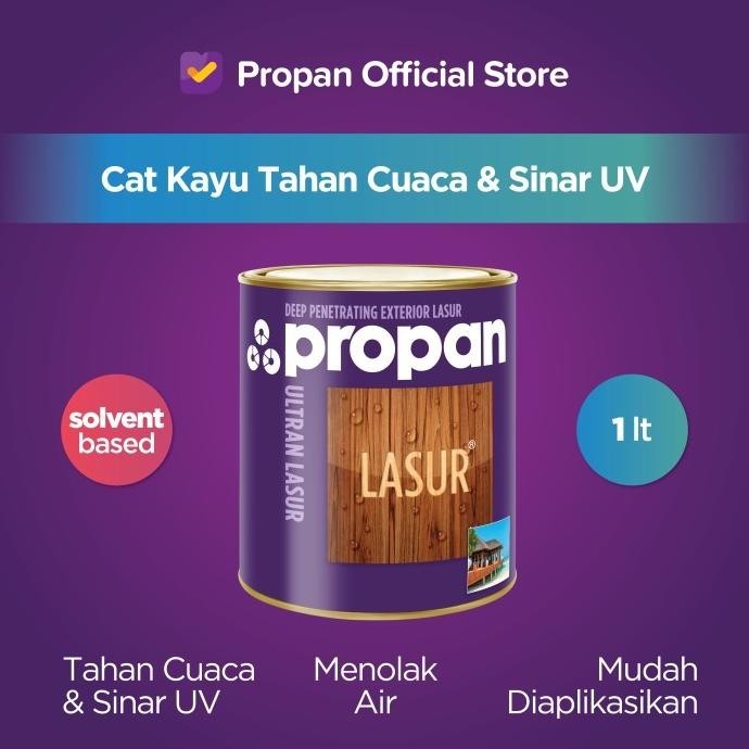 Jual TERBARU - CAT KAYU POLITUR EXTERIOR ULTRAN LASUR LASER EL-501 -1L ...