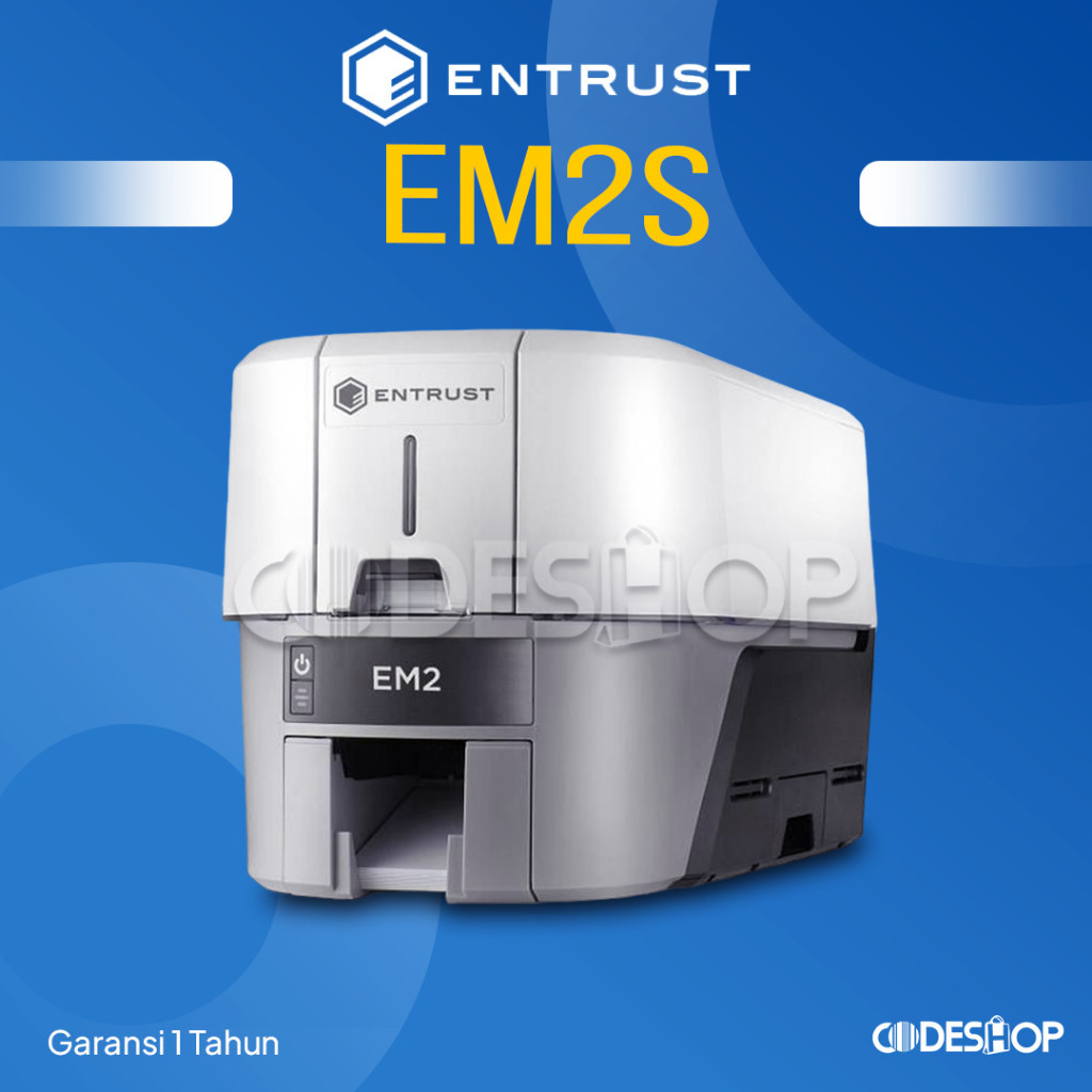 Jual Printer ID Card ENTRUST Sigma EM2 Simplex Single Side Cetak Kartu ...