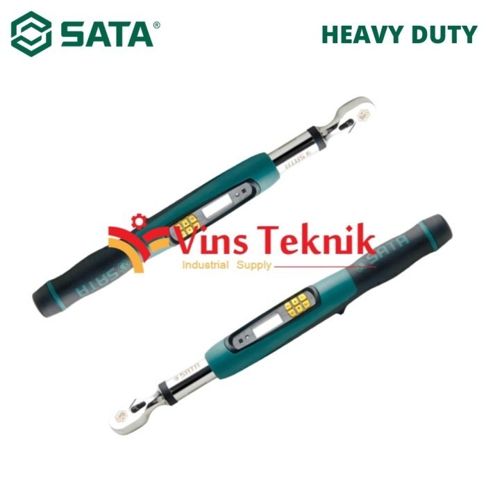 Jual Kunci Torsi Digital Kunci Momen Torque Wrench 40-200 Nm Sata 96526 ...