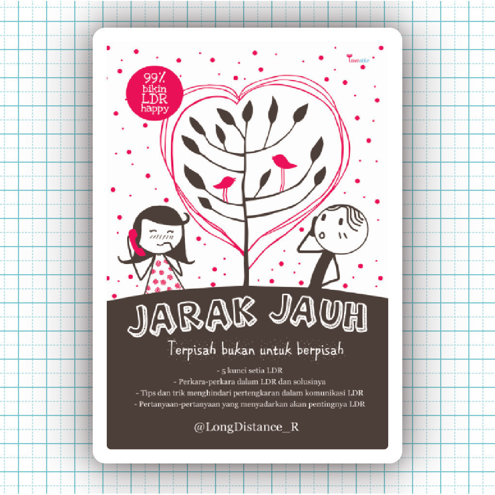 Jual Buku Jarak Jauh Terpisah Bukan Karena Berpisah - @LongDistance_R | Shopee Indonesia