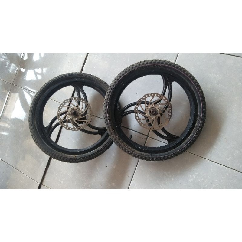 Jual velg alloy ring 16 bmx minion | Shopee Indonesia