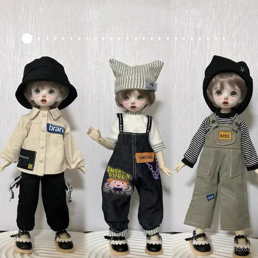 Jual Fashion Cute Casual 30cm Doll Clothes 1/6 BJD Doll Outfit Set Doll ...