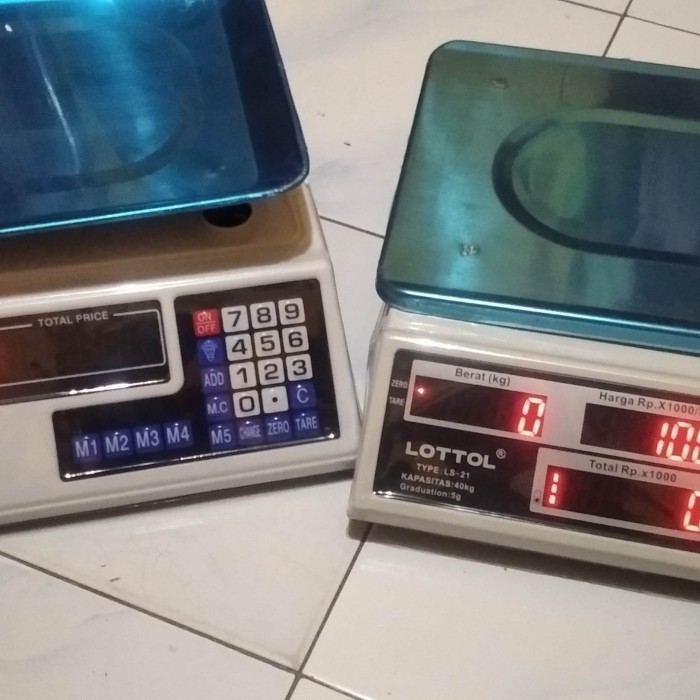 Jual Timbangan Digital 40 Kg Double Display | Shopee Indonesia