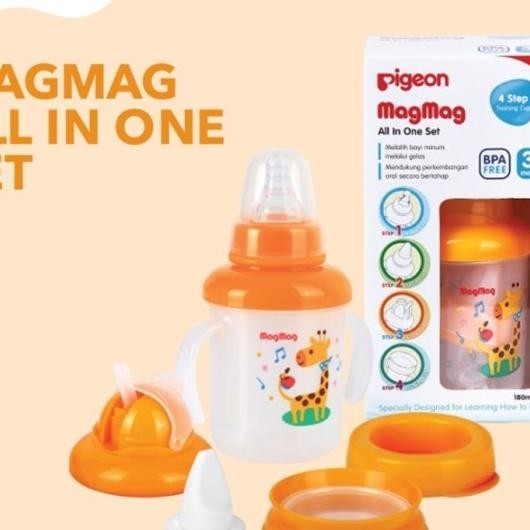 Jual Pigeon Mag Mag All In One Training Cup 120Ml Pigeon Magmag Gelas ...