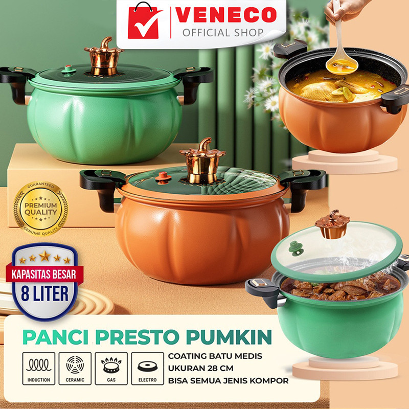 Jual Qme Panci Presto Bulat Bentuk Labu Berbahan Batu Medis Dan ...