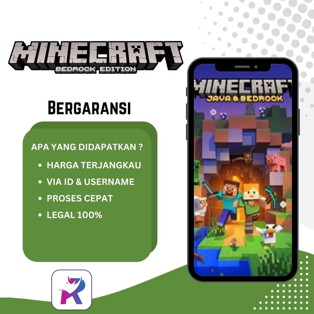 Jual Akun Minecraft Bedrock Premium 1 Tahun Garansi Full | Shopee Indonesia