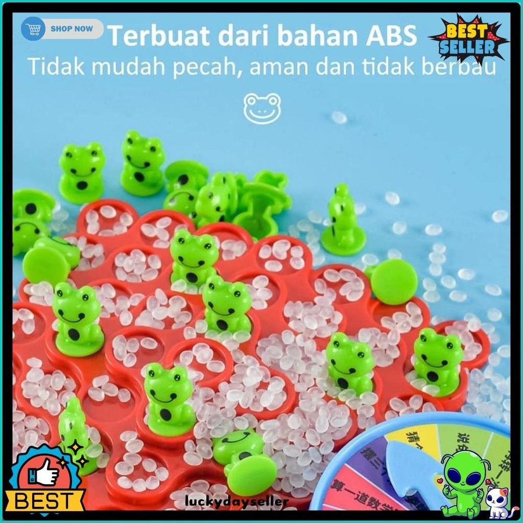 Jual Tokoyoyo Mainan Edukasi Anak Menyeimbangkan Kodok Katak Matematika ...