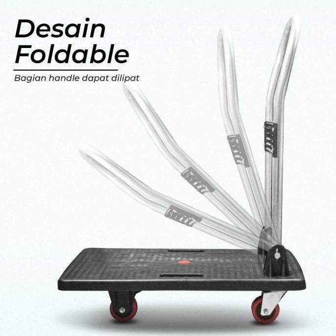 Jual Troli Lipat Besar Dorong Barang Galon Trolley Hand Truck 50 150 ...