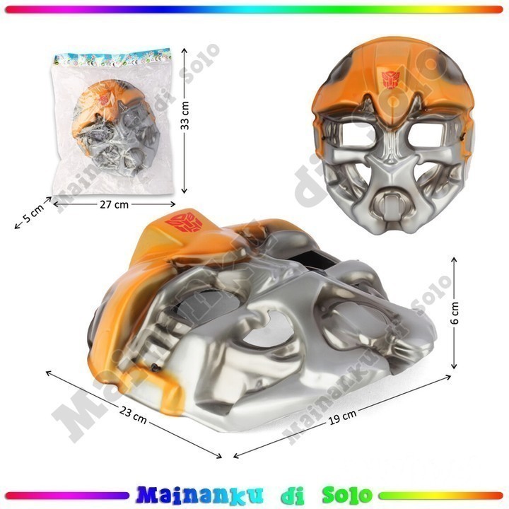 Jual [Mainanku] Topeng Karakter bumblebee/Captain Amerika/Polos/ Power ...