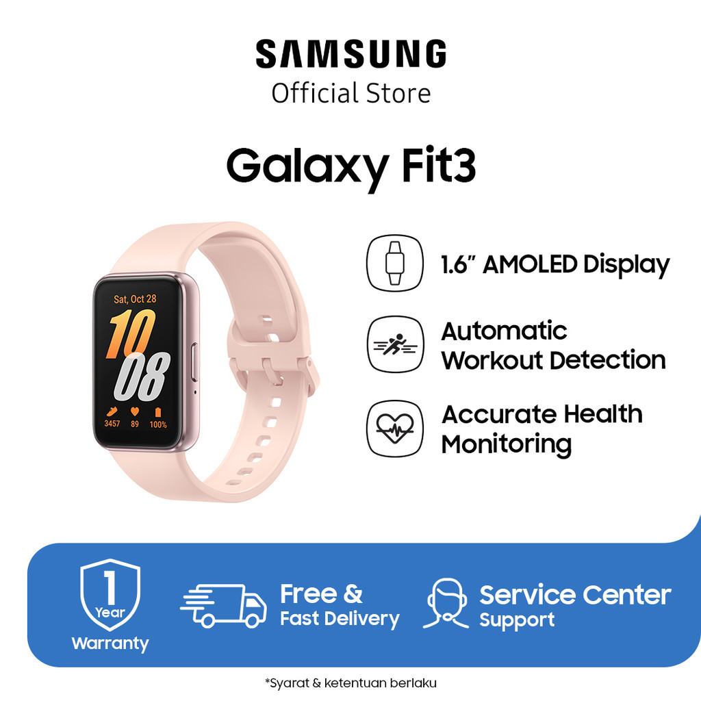 Jual Samsung Galaxy Fit 3 - Pink Gold | Shopee Indonesia