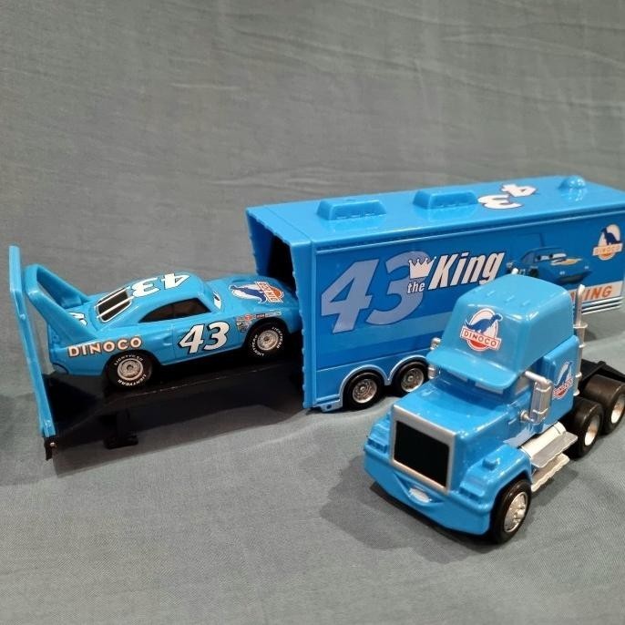 Jual Fhare Diecast Cars Mack Truck King Dinoco 43 Transporter Set ...