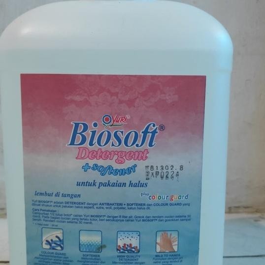 Jual Yuri Biosoft Detergent Plus Softener 3,7 L | Shopee Indonesia