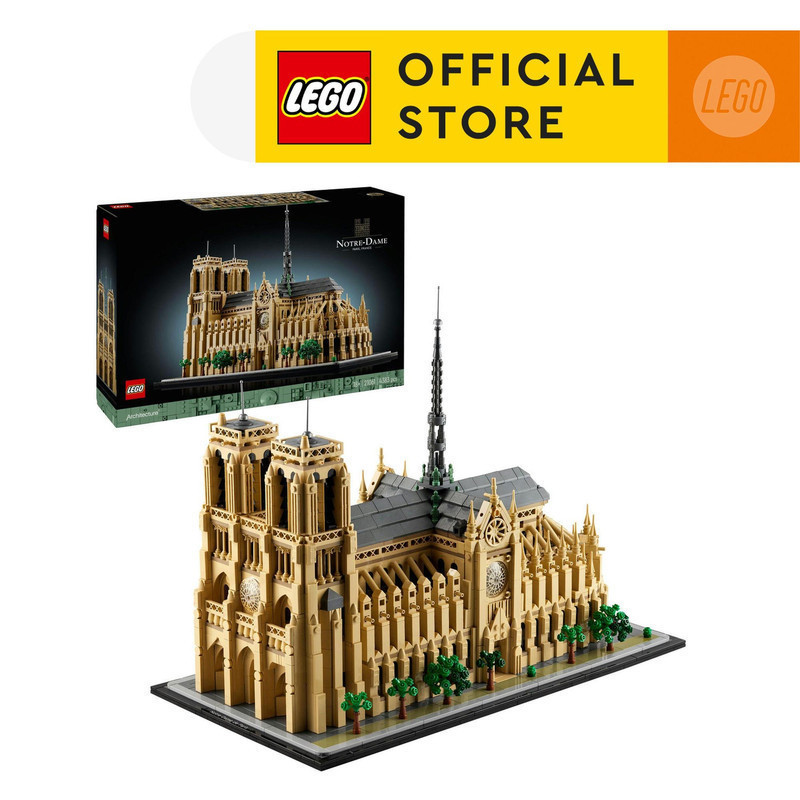 Jual LEGO Architecture 21061 Notre-Dame de Paris (4383 Pieces) Mainan ...